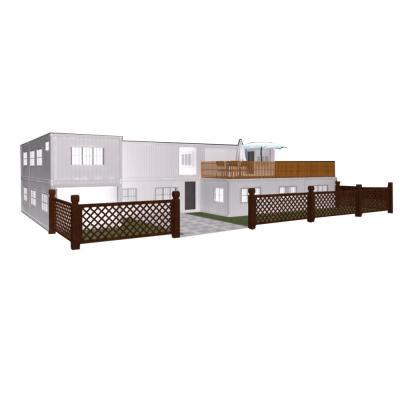 China Zontop Modern Flat Pack Portable Living 40ft Luxury China Prefab Homes 3 Low Price Living Prefabricated Container House for sale