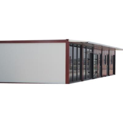China Zontop Modern Luxury  Easy Assemble Steel Living 3 Bed Room  Prefab Small House Luxury Modular Prefab House Home for sale