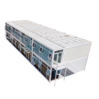 China Zontop Modern Luxury  Easy Assemble Steel 20ft Single Or Two Floor China Design Container House Prefab House Office for sale