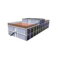 China Modern Luxury  Prefab Shipping Container Homes Easy Assemble Steel Prefabricated for sale