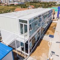 China Zontop  20ft 40ft Low Cost Prefabricated Container House Prefab Houses Structure Container Manufacturer Office for sale