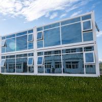 China Zontop Modern Luxury Quick Concrete 20ft 40 Ft  Ready Prefabricated 4 Bedrooms Prefab Homes Bolt Container House for sale