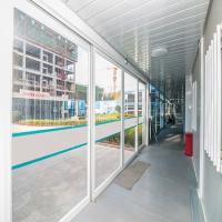 China Zontop Modern Luxury Quick Concrete 20ft 40 Ft Real Estate Factory Supply  Earthquake Construction  Prefab Steel House for sale