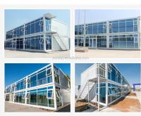 China Luxury 40 Feet Stackable Container Homes Modular Fast Build Hospital Prefab Container for sale