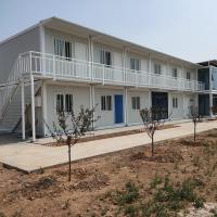 China Zontop Prefabricated  Sandwich Panel Container 40 Feet Prefab Container House for sale