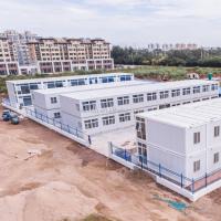 China Zontop Module Prefabricated Homes Prefab Light Steel Structure Frame Import Shipping Container House for sale