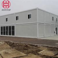 China Zontop High Quality 3 Story Building Prefabricated Modular Living Container Prefab House for sale