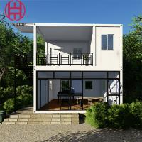 China Zontop Modern Flat Pack  Light Steel Structure Building Home Prefabricated Shed Modular Small Prefab Containers  Home for sale