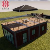 China Zontop Restaurant  Detachable Container Portable House Modern Prefab House For Sale Building House Container Home for sale