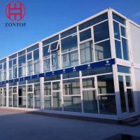 China Zontop Fast Construction Smart Prefabricated House Office  20ft Container  Prefabricated Homes Office At Home for sale