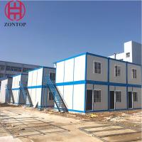 China Zontop 20 Ft House Container Design Residential Economical Container House  Prefabricated 3 Story Construction House for sale