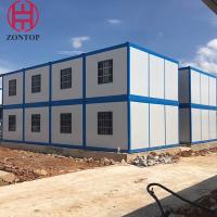 China Zontop 20 Ft House Container Design Residential Economical Container House  Prefabricated 3 Story Construction House for sale