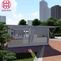 China Zontop China Supplier Living Container House Mobile Prefab House Apartment Shop Pack Container  Home for sale