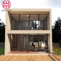 China Zontop  Modern Living 2 Bedroom China Easy Assembly Container Home 20 Folding Container House 20 Ft Container Home for sale