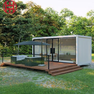 China Zontop Light Steel 20 Feet Small Prefabricated House Living Room Easy Installation Prefab Modular Container Home for sale