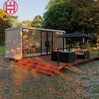 China Zontop Light Steel 20 Feet Small Prefabricated House Living Room Easy Installation Prefab Modular Container Home for sale