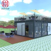 China Summer Shipping Storage Buildings Prefab Container House 40 Feet Portable Luxury for sale