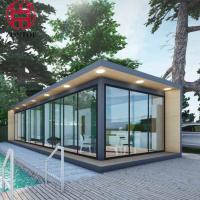 China Zontop White Container House With Beautiful Outside And Good Waterproof Performance Container Houses for sale
