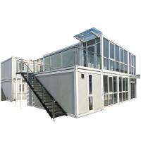 China Zontop China Cheap 20 40 Ft Luxury Model House Prefab Modular Homes Expandable Container House for sale
