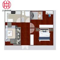 China 20Ft Modern Prefab Container House Modern Living Portable for sale