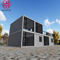 China Zontop Luxury Resort Apartment Modular Prefabricated Modern Design Living House Prefab Flat Pack Container Home for sale