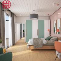 China Zontop Modern Luxury Quick Concrete Construction Cheap Modern Luxury Prefab House Easy Assembly 3 Bedroom Container Home for sale