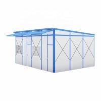 China Zontop Modern Luxury Quick Concrete Construction Prefab Modern Design House 40Ft Building Villa Prefabricated House for sale
