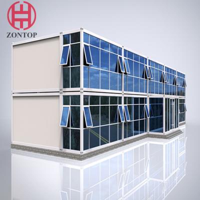 China Living Shipping Tiny Modular Flat Pack Container House Portable for sale