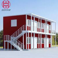 China Modern Flat Pack Container House For Hotel Shop Office Workshop for sale