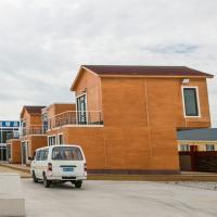 China Structure Sandwich Panel Container Villa Sentry Box Affordable Prefab Homes for sale