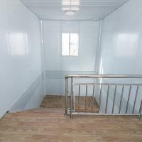 China Zontop Modern Frame Cheap  Easy Assemble 2 Story China Prefabricated 20ft 40 Ft  Shipping Prefab Container House for sale