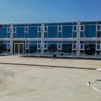 China ZontopCheap Flat Pack  Modern Frame Cheap Easy Assemble 2 Story China Prefabricated 20ft 40 Ft Shipping Prefab Container for sale