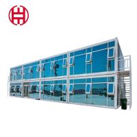 China Zontop Modern Luxury Storage  Quick Concrete Construction Complete Large Modular Prefab Glass House for sale
