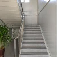 China Zontop Modern Luxury Storage  Quick Concrete Construction Complete Large Modular Prefab Glass House for sale