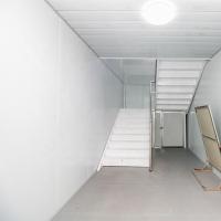 China Zontop Modern Luxury High Quality  Quick Concrete Construction Complete Large Modular Prefab Glass House for sale