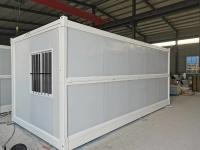 China Folding Tiny Shipping Container Prefab Home Kits , Mobile Prefab Shipping Container Cabin for sale
