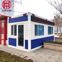 China Zontop Structure Prefabricated Container House Mobile House Steel Modern Cheap House Hotel  Modular House for sale