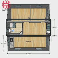 China Fast Build Expandable Prefab Homes Butterfly Container House for sale