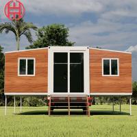 China Portable  Modern Luxury 20FT Quick Assembly Prefab Folding Expandable Modular Homes for sale