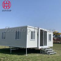 China Portable  Modern Luxury 20FT Quick Assembly Prefab Folding Expandable Modular Homes for sale
