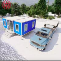 China Prefabricated Shipping 20ft 40ft Folding Expandable Luxury Container House for sale