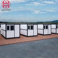 China Prefabricated Shipping 20ft 40ft Folding Expandable Luxury Container House for sale