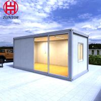 China Luxury 40 Feet Fully Furnished Shipping Containers Stackable Flat Pack for sale