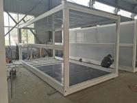 China Fast Build Prefab Storage Container Home , Small Expandable Prefab Container House for sale