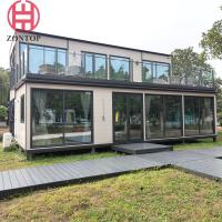 China 20 Ft Prebuilt Container House , Luxury Prefab Modular Container Home for sale