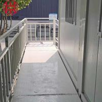 China Zontop modern luxury  easy assemble steel prefabricated 2 story frame 20ft 40 ft  shipping container house for sale