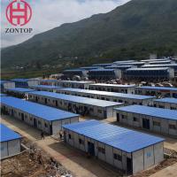 China Zontop Morden Customized Resistant Modular Real Estate Construction Prefabricated Home  Prefab K House for sale