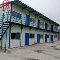 China Zontop Newest Design Earthquake Hurricane Protection Safe K-Style Construction Warehouse Prefab Modular  House for sale