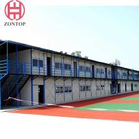 China Zontop Wholesale Price Hot Sale  Construction Real Estate Steel Frame  Home Prefab K House for sale