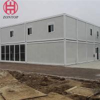 China Zontop China Steel Structures Modular Portable Luxry Modern Bedroom Prefabricated Homes Prefab Container House for sale
